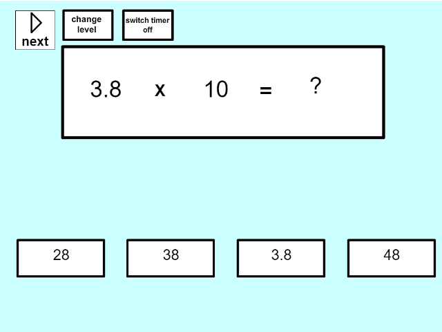 Multiply And Divide Whole Numbers And Those Involving Decimals By 10 