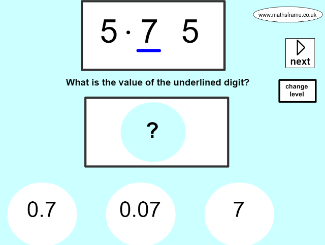 Partitioning, Place Value and Rounding - Mathsframe