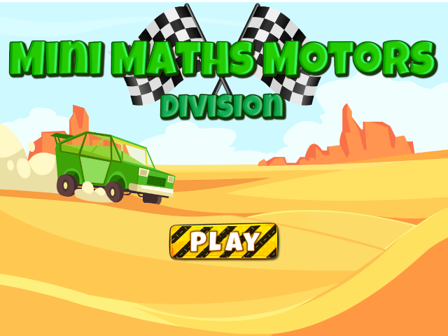 Division - Mini Maths Motors - Mathsframe